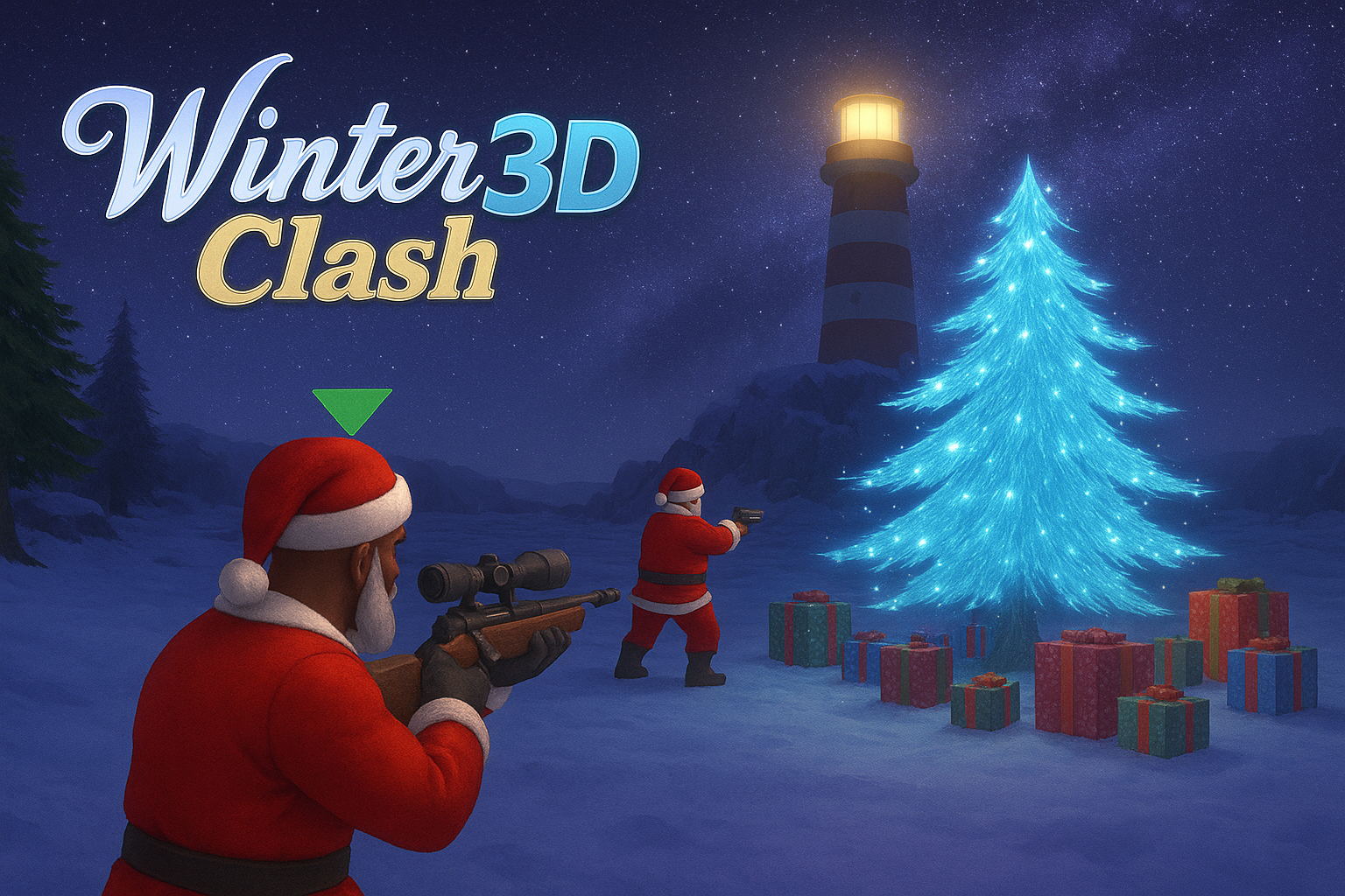Winter Clash 3D - Play Online